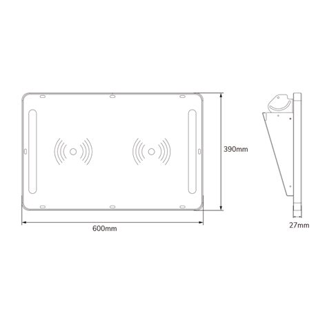 Uhf Rfid Ceiling Mount Reader With Light And Sound Alarm Rfidtag™