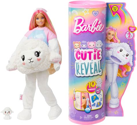 Customer Reviews Barbie Color Reveal Cozy Cute Tees Series Lamb Doll Hkr Best Buy