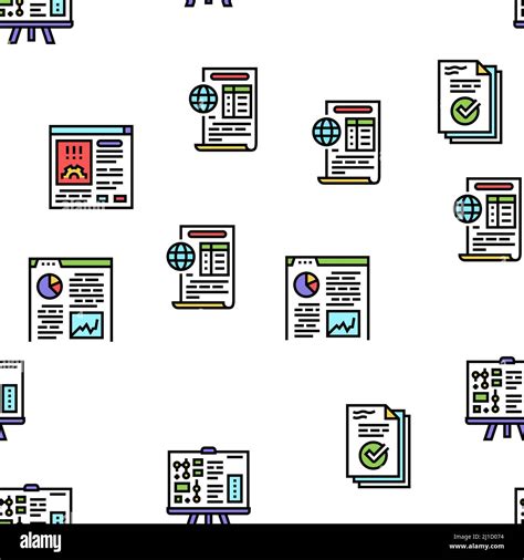 reports documentation vector seamless pattern stock vector image and art