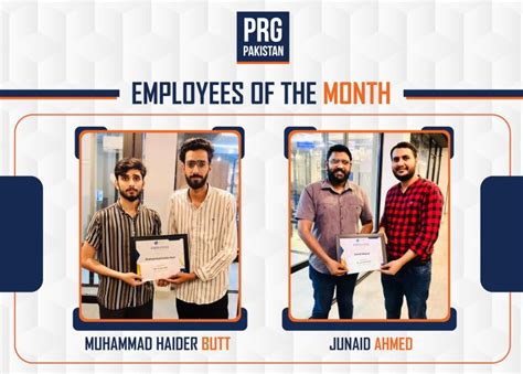 Junaid Ahmed On Linkedin Employeeofthemonth Prgpakistan Teamwork Gratitude Achievement