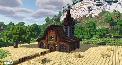 Minecraft Medieval Barn