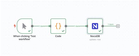 record not found when updating a record using id with n8n and nocodb