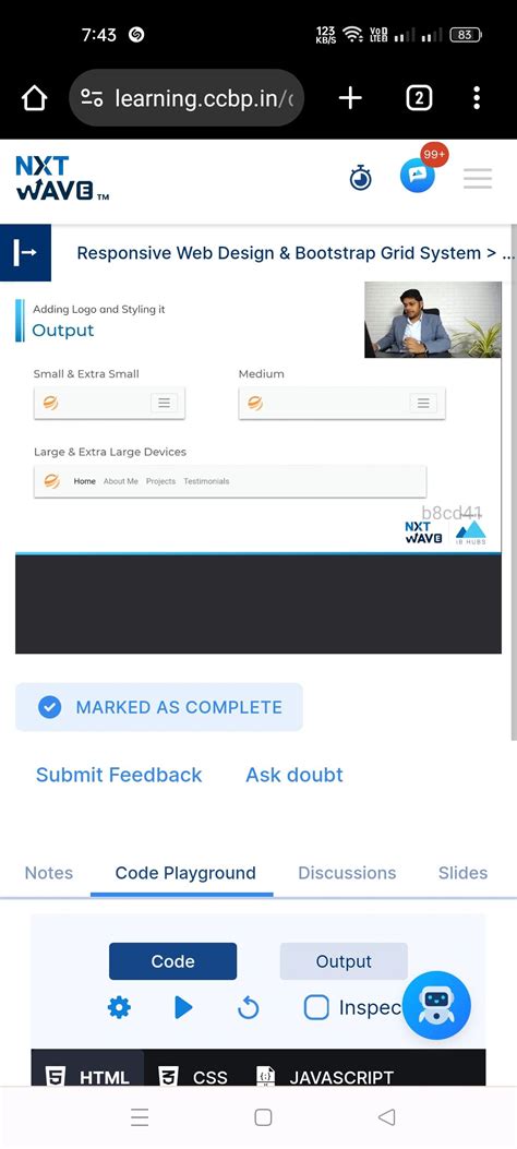 kalyan kumar viswanadhapalli on linkedin day23 ccbp html css
