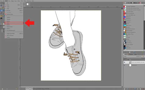 how to outline an image in gimp tech lounge