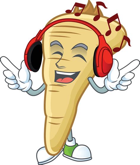 Parsnip Cartoon Character 19930852 Vector Art At Vecteezy