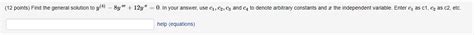 Solved Help Equations Chegg