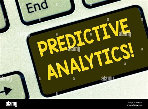 Text Sign Showing Predictive Analytics Conceptual Photo Method To