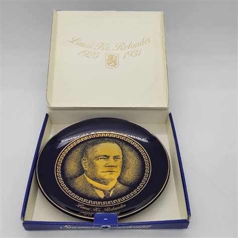 Suomen Presidentit Seinälautanen Lauri Relander Ekoaarrekauppa