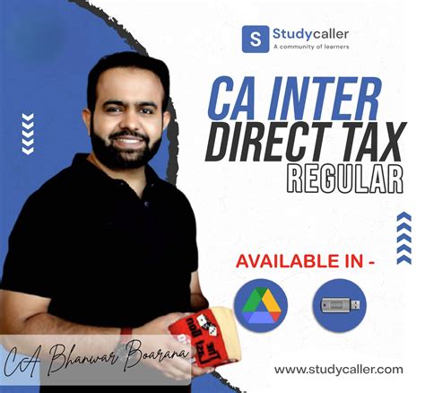 Ca Inter Direct Taxation Regular Batch By Ca Bhanwar Borana Bb Sir