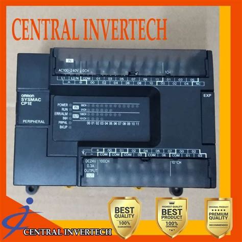 Jual Plc Cp1e E30sdr A Cp1e E30sdr A Omron Ac100 240v Input 18 Point