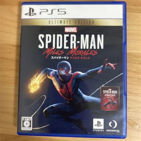 Sony Ps5 Marvel Spider Man Miles Morales Ultimate Edition Japanese Edition M6w9v Eur 6118