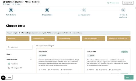 quickly assess candidates skills at scale with testgorilla