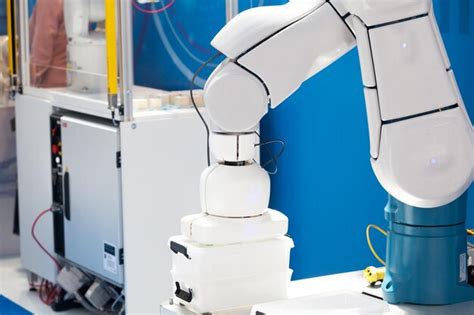 Premium Photo Industrial Pick And Place Robot Arm