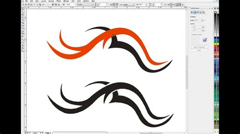 Basics Of Vector Drawing CorelDraw Part Tracing Objects YouTube