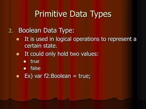 PPT Primitive Data Types PowerPoint Presentation Free Download ID
