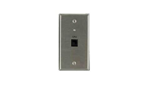 Valcom Talkback Intercom System Call Button With Volume Control V