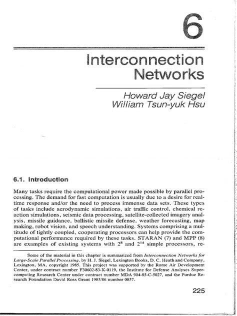 interconnection networks pdf