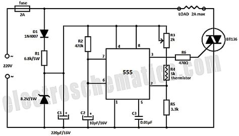 Thermistor Circuit Diagram