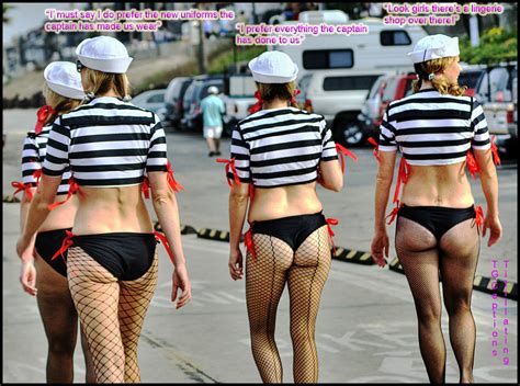 Titillating TG Captions Ship Shape Below