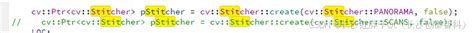 opencv开发笔记（七十九）：基于stitcher类实现全景图片拼接 opencv stitcher csdn博客
