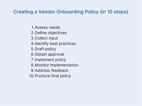 How To Create An Effective Vendor Onboarding Policy Upguard