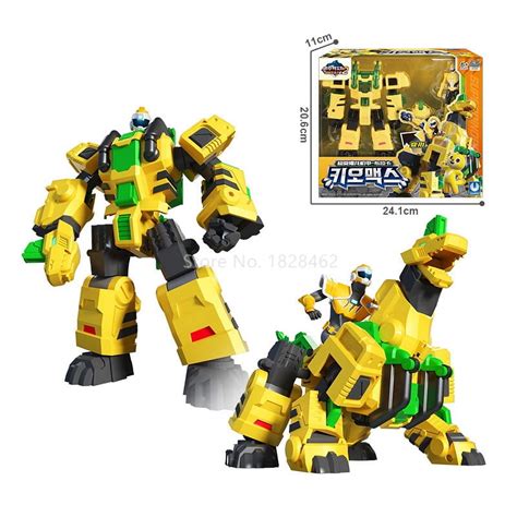 Mini Force 2 Super Dino Power Transformation Robot Toys Action Figures Miniforce X Simulation