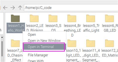 C Language Tutorials Raspberry Pi Starter Kit Documentation