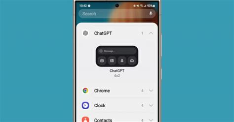 오픈 Ai 챗 Gpt 안드로이드 Os서도 홈 화면 위젯 제공