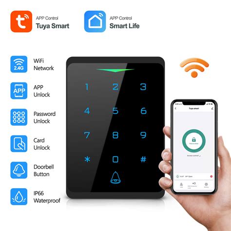 Keypad Access Control WiFi DC Electronica