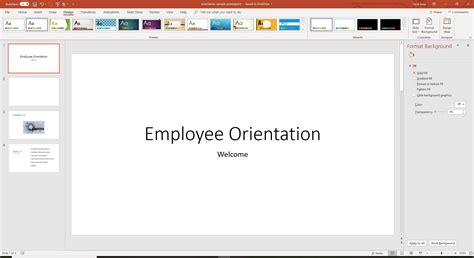 How To Add A Background Picture To PowerPoint Slides