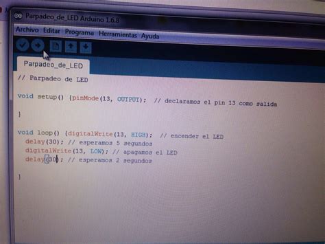 Como Hacer Parpadear Un Led Con Arduino 4 Steps Instructables