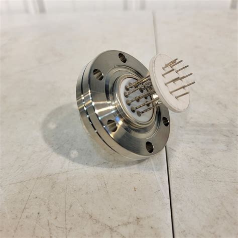 11 Pin Conflat Electrical Feedthrough 2 75 Dn35cf Dn40 Cf Stainless S Lab Liquidators Store