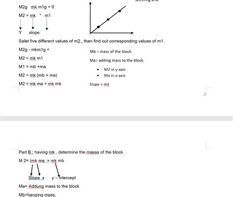 Solved Lab4 Friction 2 Table And Problem After Seething Up