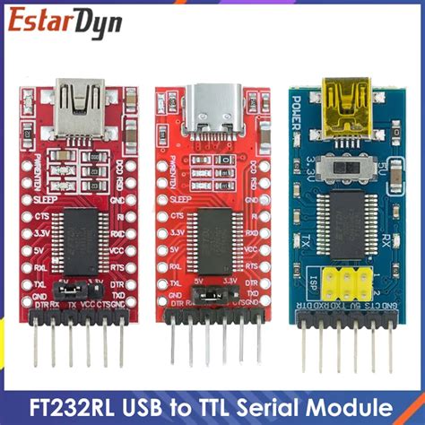 Ft232rl Ftdi Usb 3 3v 5 5v A Ttl Modulo Adattatore Seriale Per Arduino