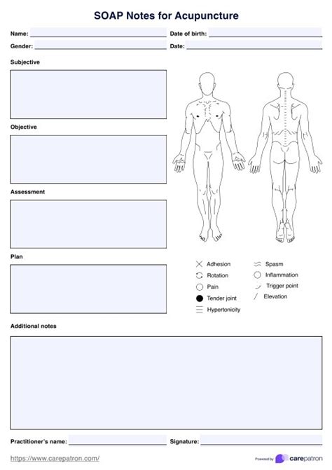 Soap Notes For Physical Therapy Template And Example Free Pdf Download