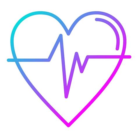 Premium Vector Heart Rate Vector Illustration Style