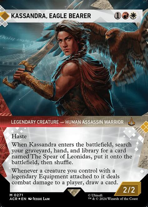 Kassandra Eagle Bearer • Assassins Creed Acr • Cards • Mtg Arena Zone