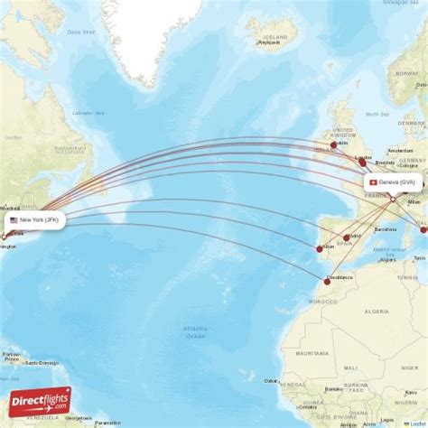 Direct Flights From New York To Geneva Jfk Gva