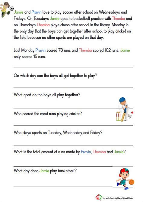 Grade 3 English And Math Practice Worksheets • Teacha Worksheets Library