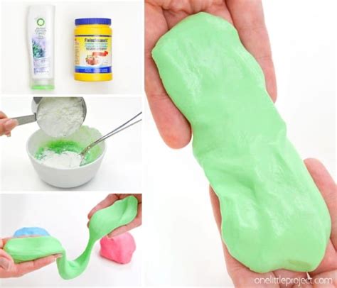 How To Make Slime Without Glue Easy Conditioner Slime Recipe