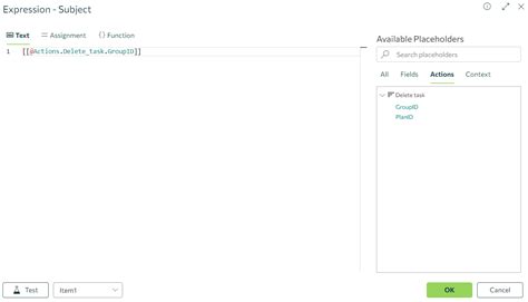 Action Delete Task Skybow Portal