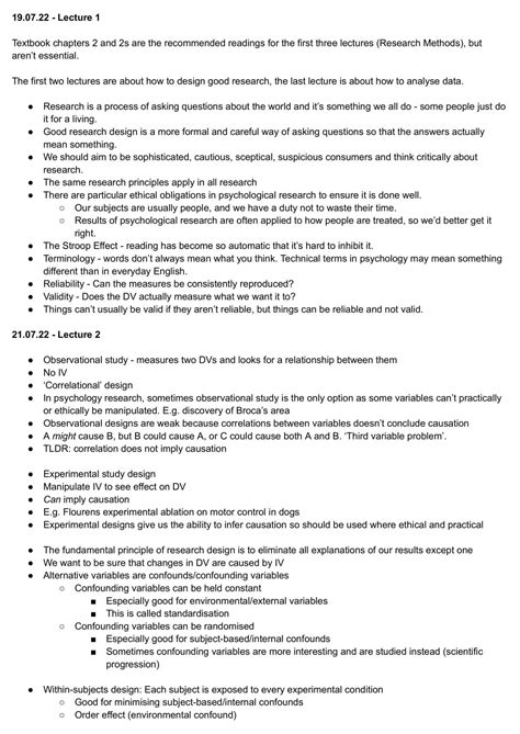 psych 109 lecture notes psych 109 mind brain and behaviour auckland thinkswap