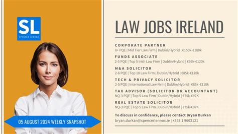 Legaljobs Irishjobs Jobfairy Bryan Durkan