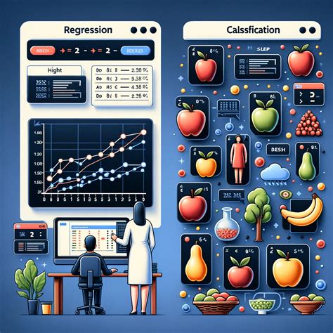 regression and classification supervised machine learning algorithms