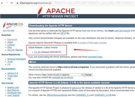 Windows安装apache服务器 Damon的学习笔记