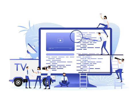 Premium Vector Flat Illustration With Coding People Vector Flat Illustration