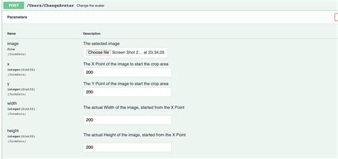 C Am Getting Bad Request While Uploading An Image To The Server Backend Am Using Xam