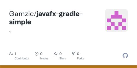 Github Gamzicjavafx Gradle Simple 1
