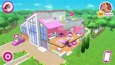 Barbie Games House Design
