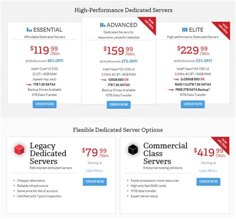 Top 10 Best Dedicated Server Hosting Providers 2016